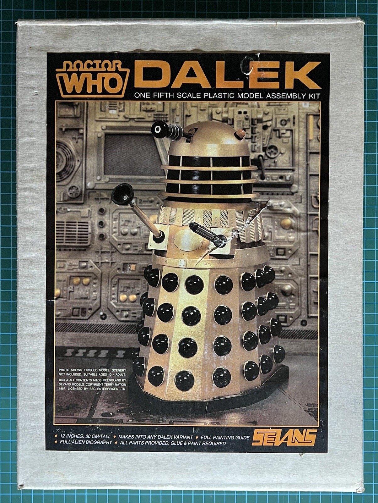 Doctor Who : Dalek 1/5 Scale Model Kit by Sevans (TV Version) | eBay