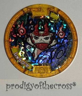 KOMASHURA SHURAKOMA Japanese Legendary Yo-Kai Yokai Watch GOLD Medal | eBay