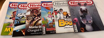 lot magazine jeux vidéo Nintendo officiel N•54,55,56,57,59,60 | eBay