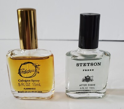 Stetson Original Cologne and Fresh After Shave Coty Travel Size .5 Oz ...