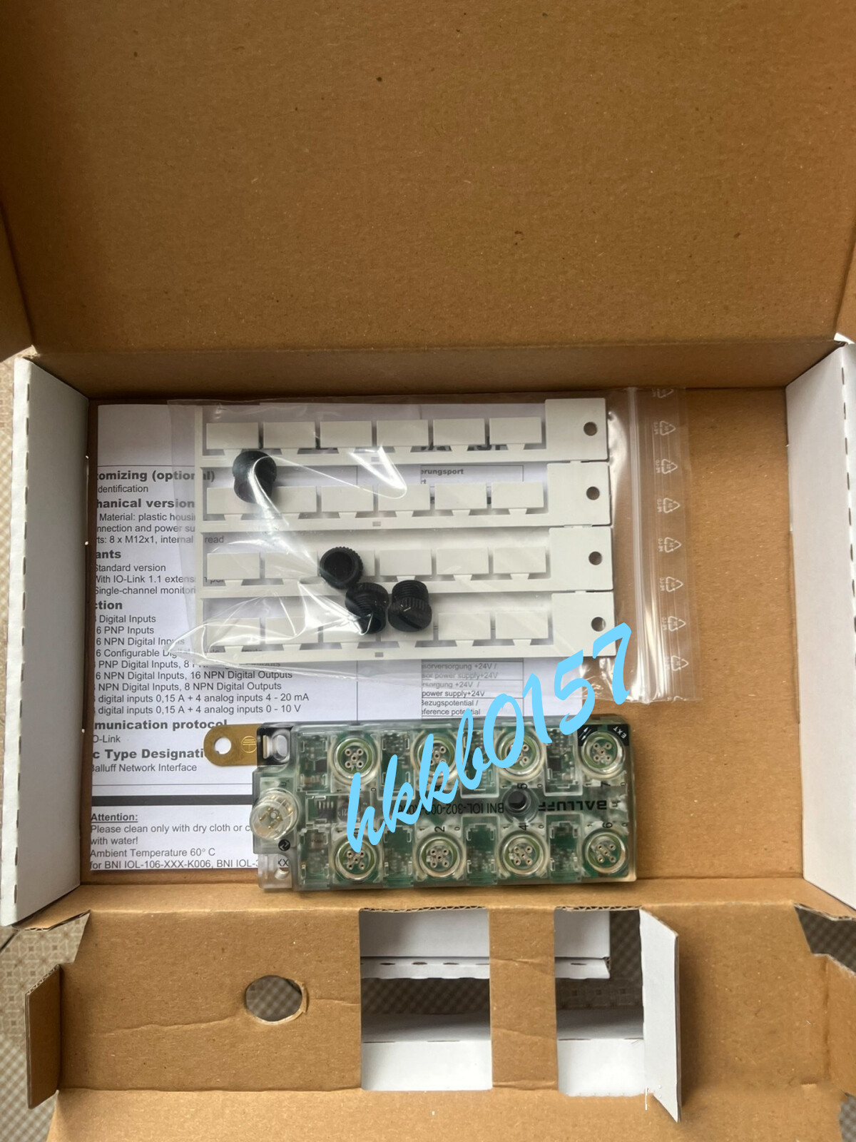 BALLUFF BNI007Z BNI IOL-302-002-K006 module new in box FedEx/DHL | eBay