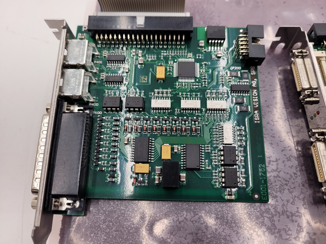 ISRA Vision AG Smash Web Processor II V1.3 Digital Imaging PCI Card w ...