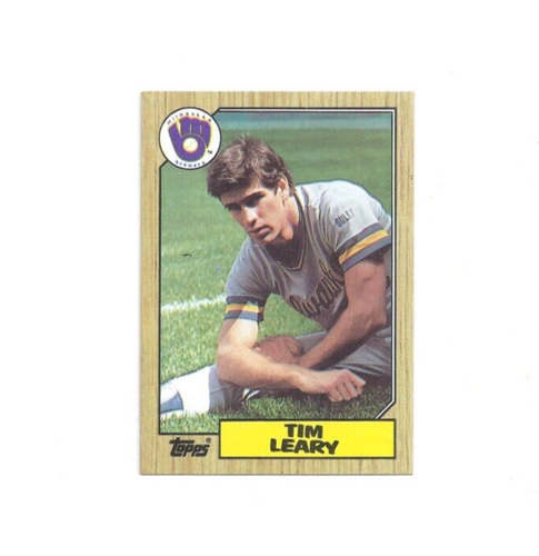 MLB 1987 Topps TIM LEARY #32 Milwaukee Brewers | eBay