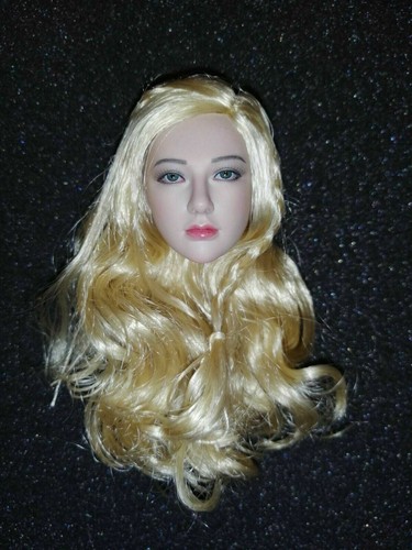 1:6 Tariah Silver Valkyrie Blonde Head Sculpt Fit 1/6 PH TBL Female ...