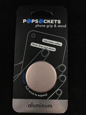 Authentic Popsockets Aluminum Rose Gold Popsocket Pop Socket Phone ...