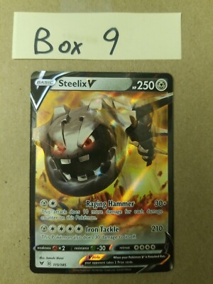 Steelix V - 115/185 Vivid Voltage Ultra Rare Pokemon - NM/M | eBay