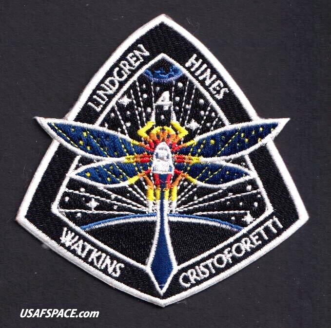 Authentic NASA SPACEX -CREW-4- ISS Mission - AB Emblem -CREW DRAGON ...