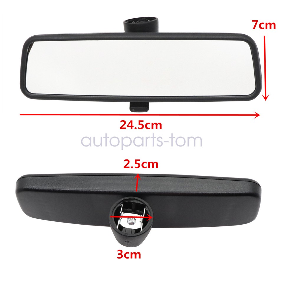 Rear View Interior Mirror For VW Golf MK4/MK5/MK6 Jetta Bora Passat B5 ...