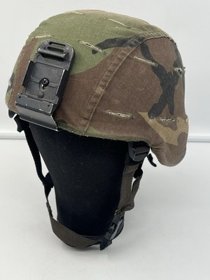 MSA Large US Army Military ACH Advanced Combat Helmet Ballistic + Cover ...