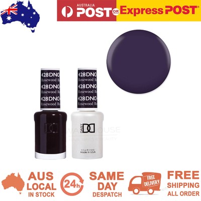 DND 428 Rosewood - Daisy Collection Nail Gel & Polish Duo 15ml | eBay ...