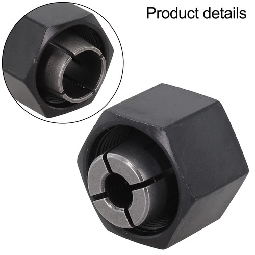 Router Collet 2PCS 12mm Router Collet Easy To Install Replace Damaged ...