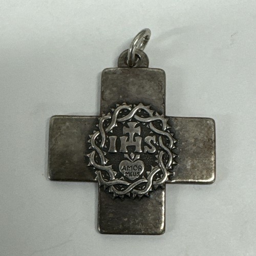 James Avery Sterling Silver Amor Meus IHS “Crown of Thorns” Cross ...