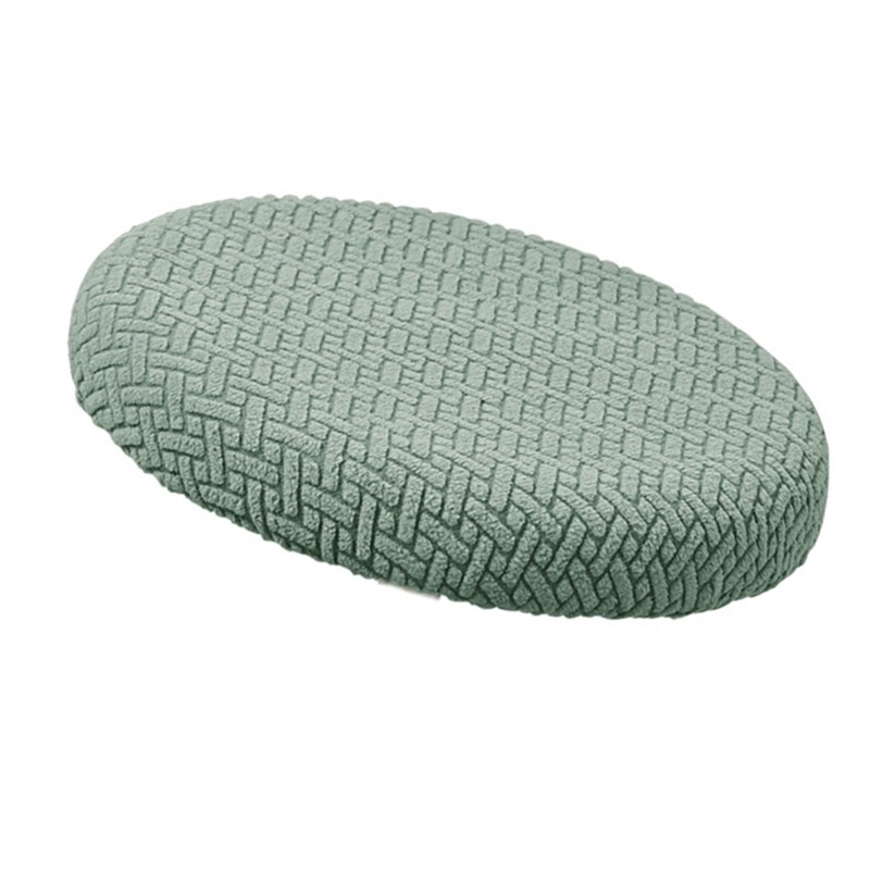 Universal Round Chair Covers High Elasticity Spill Proof Dining Stool ...