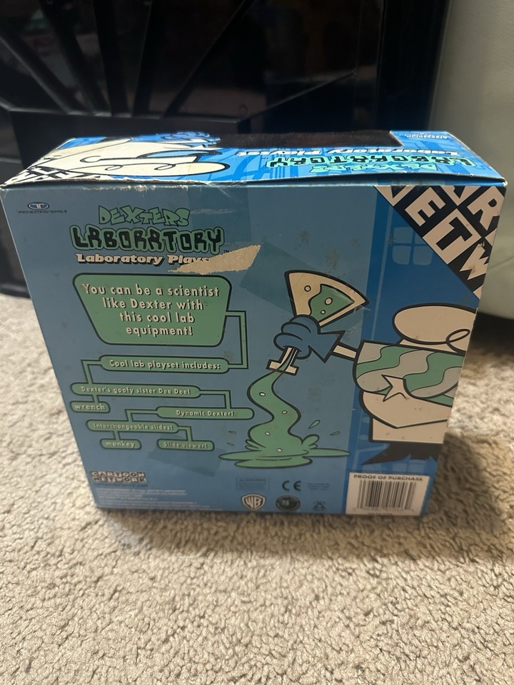 Cartoon Network - Dexter’s Laboratory - Toy By Trendmasters (RARE) | eBay