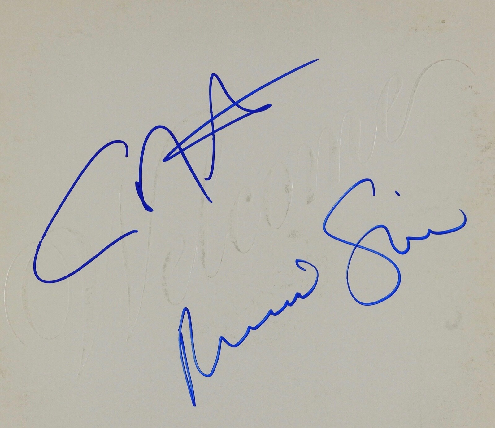 Carlos Santana & Michael Shrieve JSA Autograph Signed Album Record ...