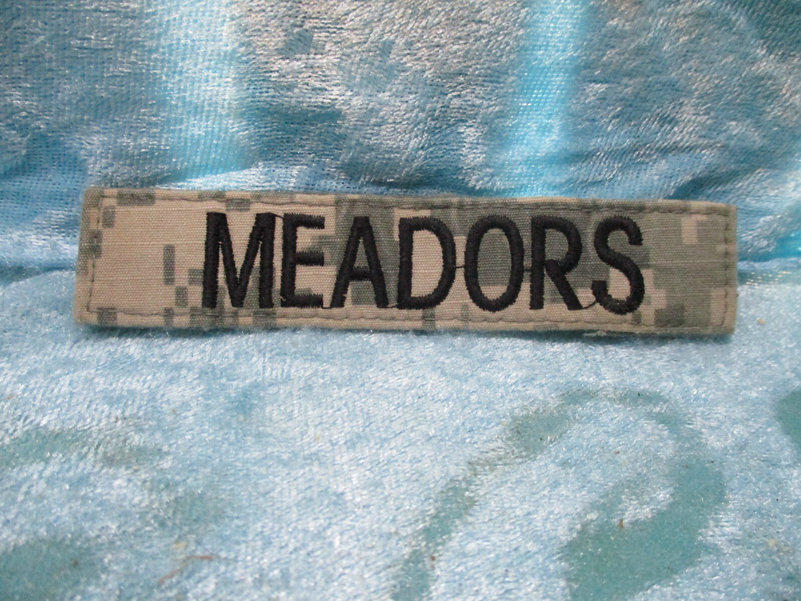 Name Tag Military Patch MEADORS | eBay