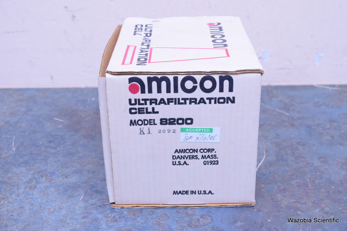 Amicon Stirred Ultrafiltration 200 Ml Cell - Model 8200 Complete for ...