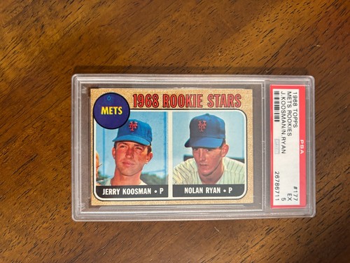 1968 Topps - 1968 Rookie Stars Nolan Ryan, Jerry Koosman #177 (RC) PSA ...