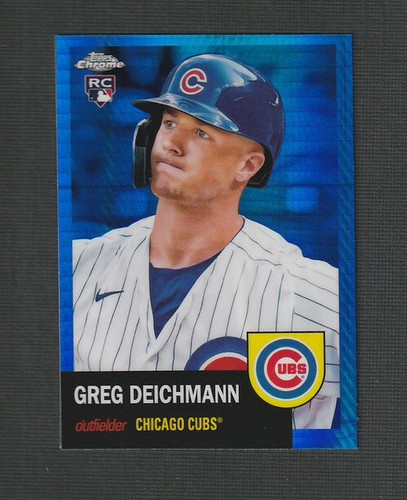 2022 Topps Chrome Platinum Greg Deichmann Rookie Blue Prism #112 ...