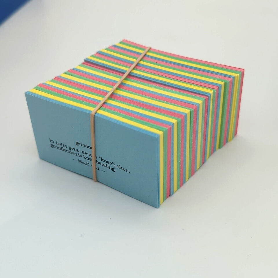 MooT The Worlds Toughest Language Game Complete Cards Board Blair Arts ...