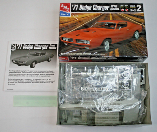 AMT 1:25 1971 Dodge Charger Street Machine Model Kit #30054 | eBay