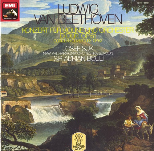 BEETHOVEN Violin Concerto Coriolan Ov JOSEF SUK BOULT EMI C037-2120 LP ...