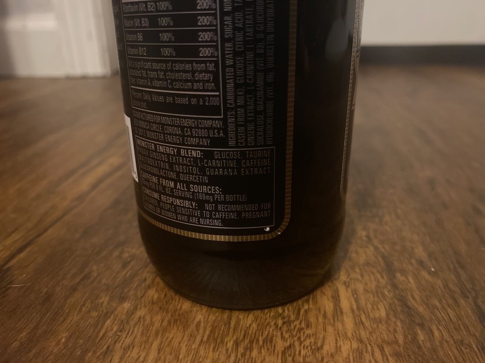 Monster Energy Ubermonster *rare* Sealed Unopened Uber Monster Glass ...