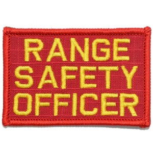 Range Safety Officer - 2x3 Patch 744750955967 | eBay
