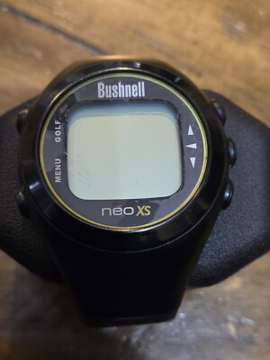 Bushnell Neo XS 368550 Watch GPS Rangefinder Black Golf | eBay