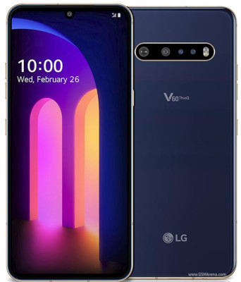 LG V60 ThinQ 5G LM-V600VM Verizon Unlocked 128GB Classy Blue A Light ...