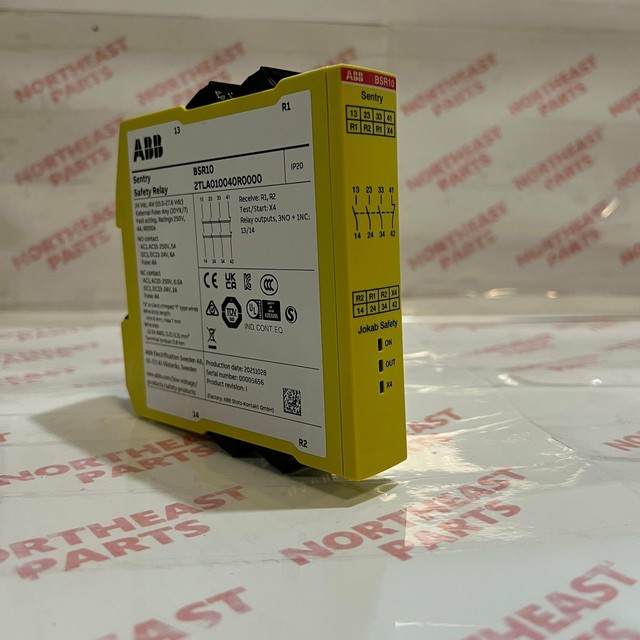 ABB BSR10 Safety Relay 2TLA010040R0000 ABB In original Package / for ...