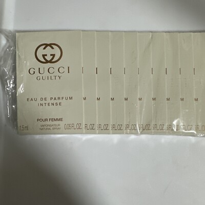 10piecsx 1.5ml Gucci Guilty Pour Femme EDP Intense Samples-NEW | eBay