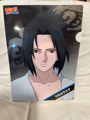 Naruto Uchiha Sasuke file folder - anime Japan folio paper organizer ...