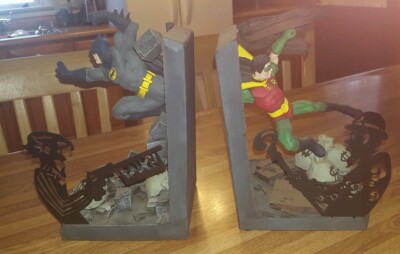 1997 DC Direct Batman and Robin Bookends | eBay