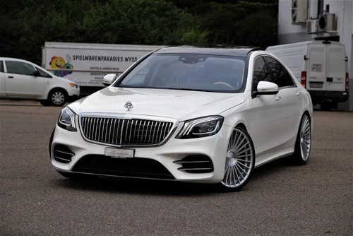 22” RF22 SILVER POLISH CONCAVE WHEELS FOR MERCEDES W222 S550 S560 S63 ...