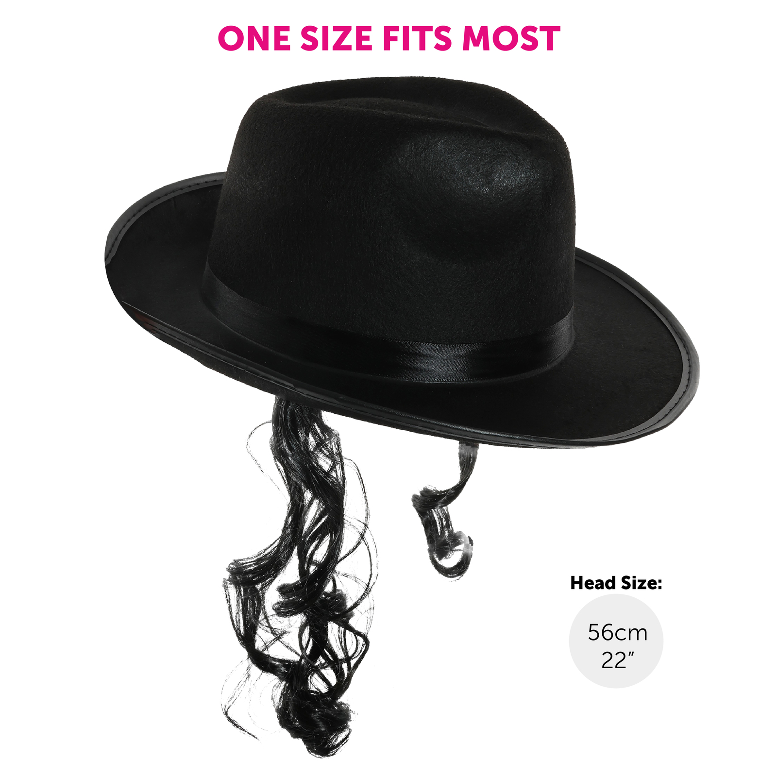ADULTS JEWISH RABBI HAT WITH SIDEBURNS MEN'S ORTHODOX FANCY DRESS ...