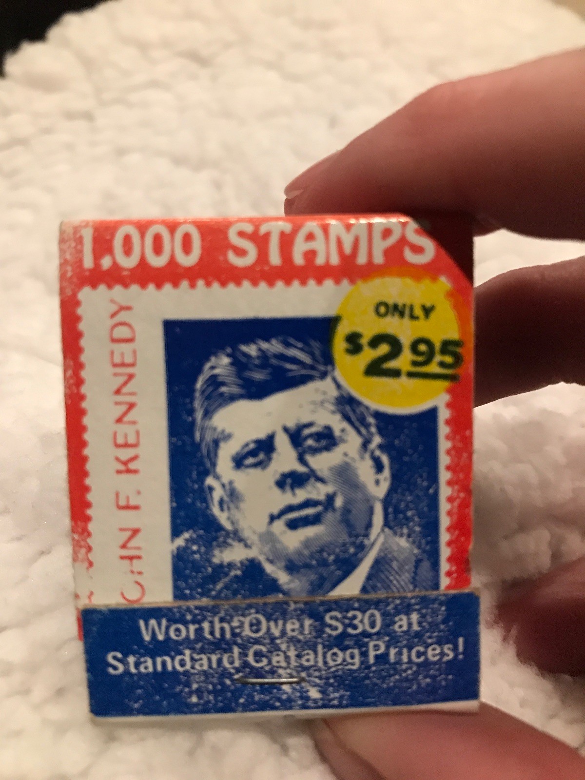 Vintage John F Kennedy 1,000 Stamps Matchbook Matches (JL) | eBay