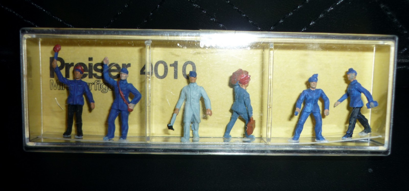 Preiser, Vintage, New Package, Item# 4010 HO scale, Railway Workmen, 6x ...