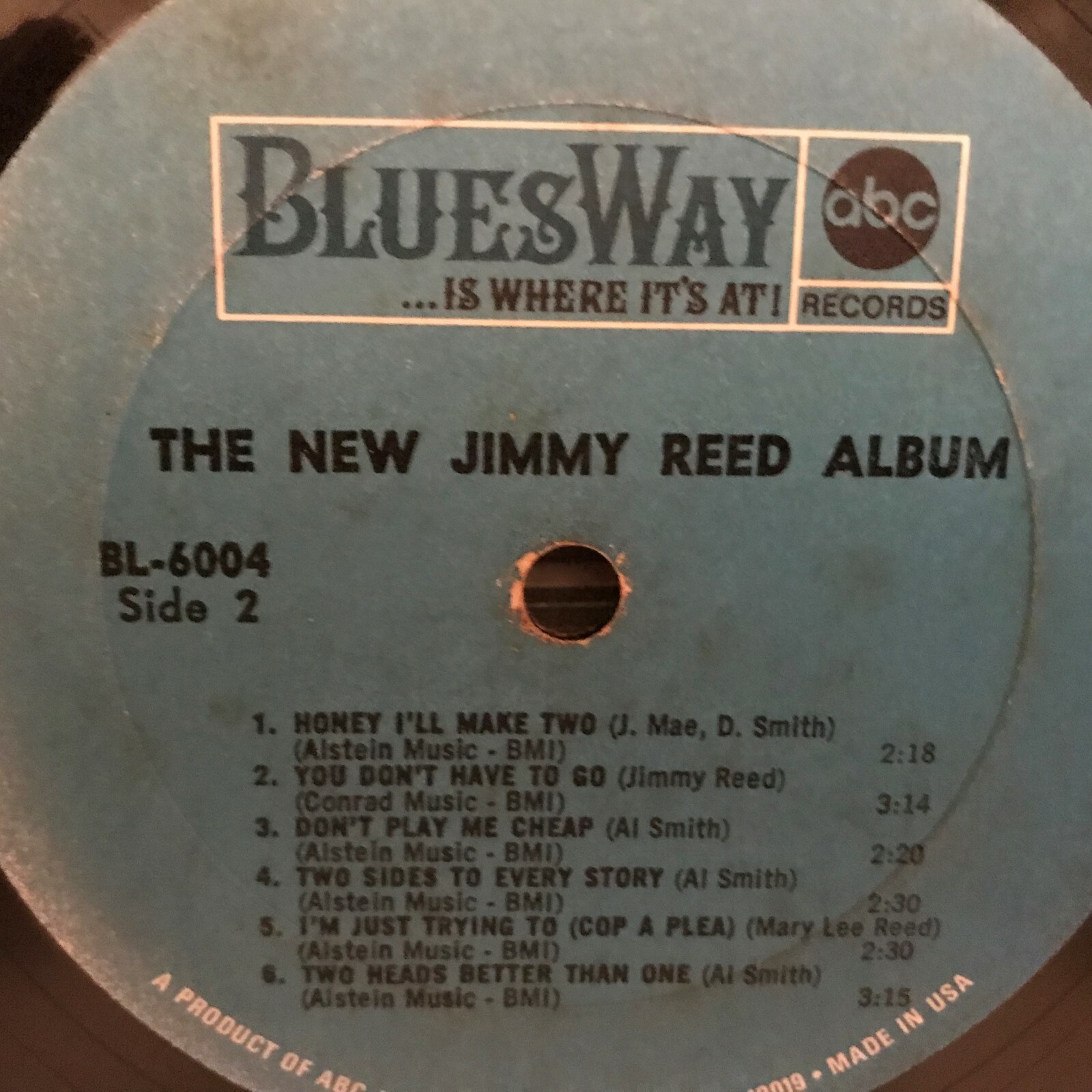 JIMMY REED LP THE NEW JIMMY REED ALBUM | eBay