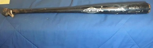 Former Cincinnati Reds JASON BOURGEOIS signed cracked baseball bat FREE ...