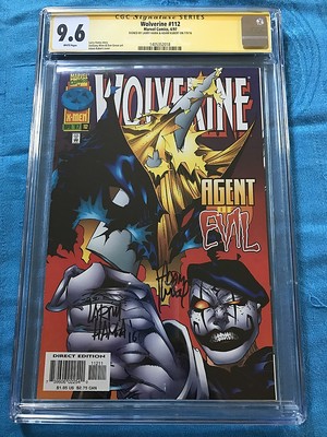 Wolverine #112 - Marvel - CGC SS 9.6 NM+ - Signed by Adam Kubert, Larry ...