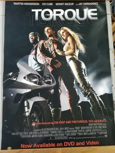 Torque Movie DVD Poster 27" x 40" new Rolled | eBay