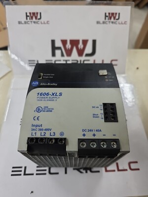 Allen Bradley 1606-XLS960E-3 Ser A 3 Phase Power Supply 24VDC 40A 960W ...