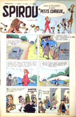 Spirou (journal) (1954) 852 (TTBE) | eBay