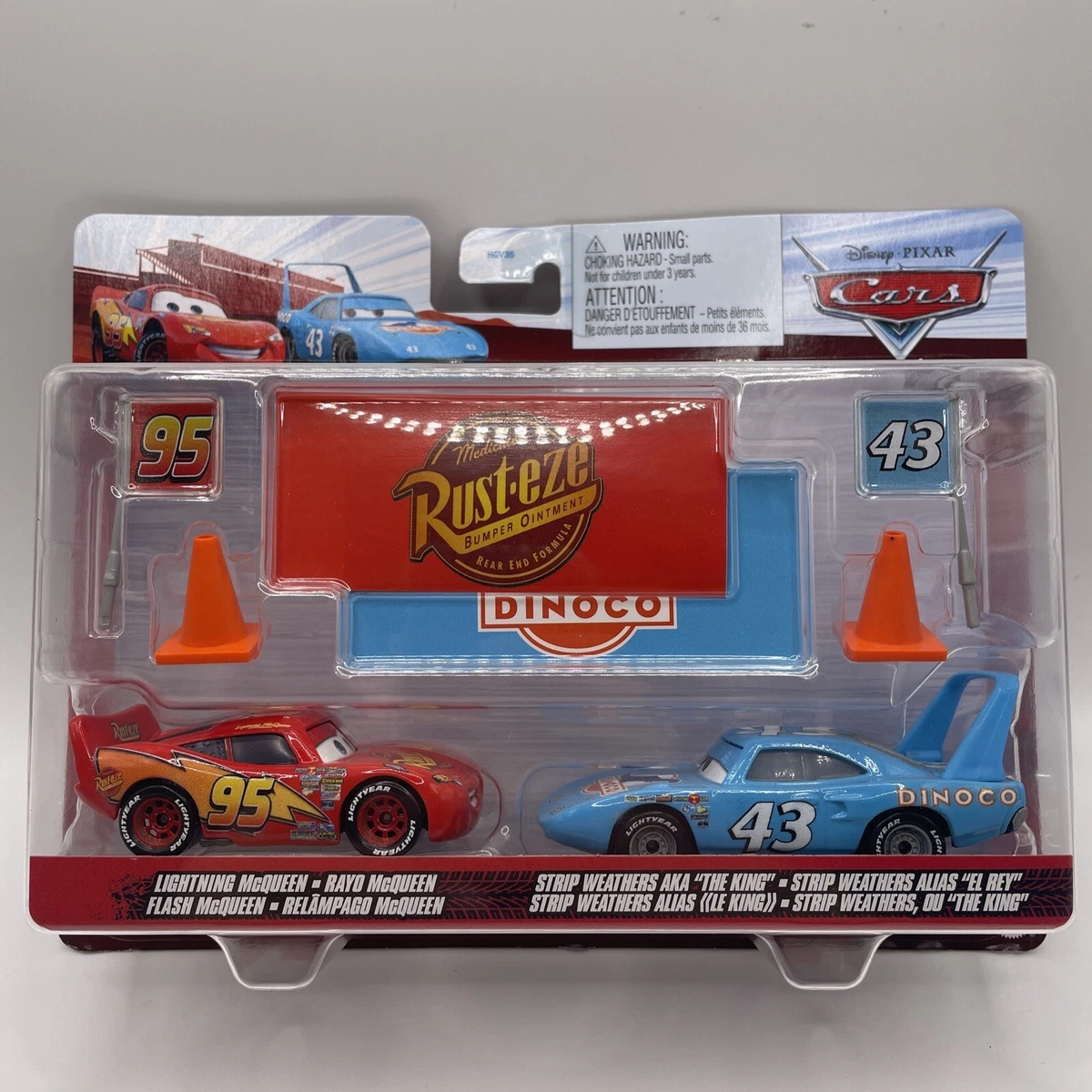 Disney Pixar Cars Strip Weathers AKA The King Dinoco Blue, 57% OFF