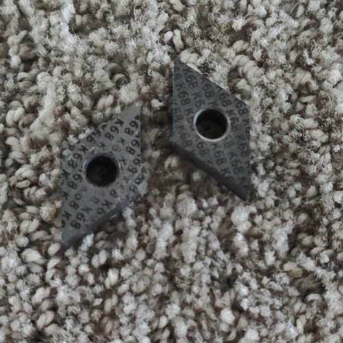CARBIDE INDEXABLE INSERTS KENNAMETAL DNMP 431 2 PIECES | eBay