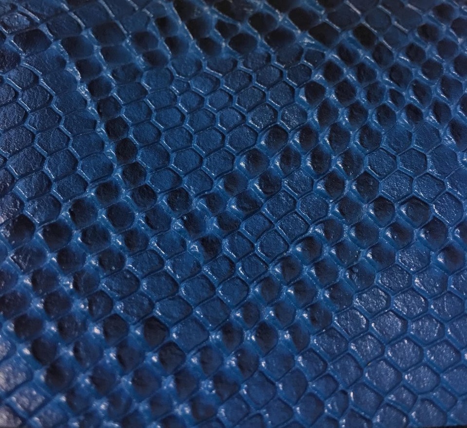 SHIPS FOLDED SNAKE SKIN SCALE 3D Texture Faux Leather Upholstery Vinyl ...