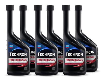Chevron Techron High Mileage Fuel System Cleaner 12 oz Pack of 6 | eBay