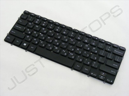 Genuine Dell XPS 13 L321X 9333 Hebrew Israeli Backlit Keyboard Win 8 ...