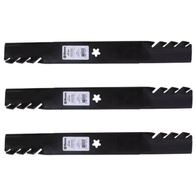 3 Blades fit Husqvarna 539113312 510417901 521981601 Gator Toothed 61 ...